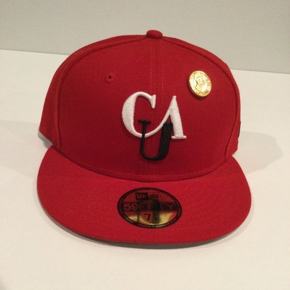 New Era | Accessories | Clark Atlanta Panthers New Era 59fifty Red Hat ...
